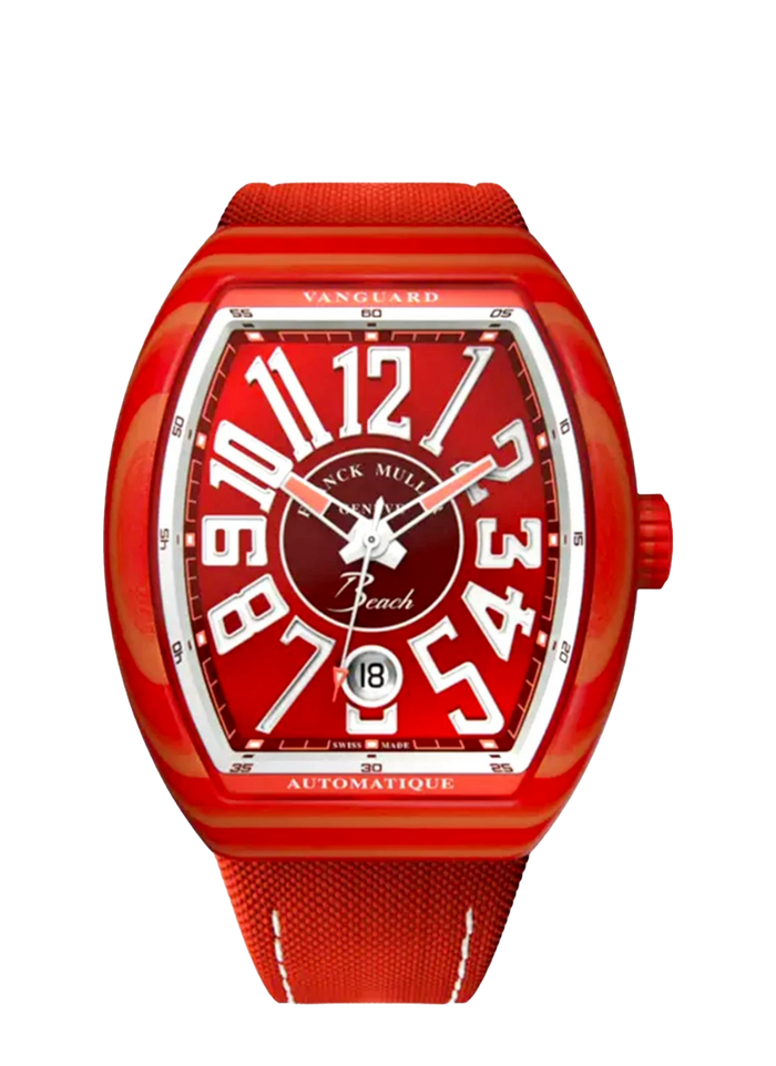 Franck Muller Vanguard Beach Red Limited Edition – The Watch Scanner